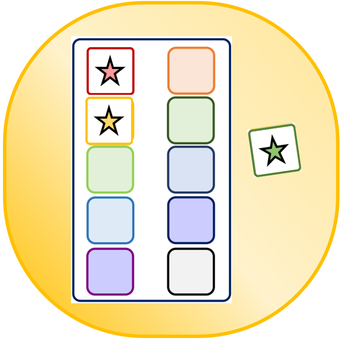 ABA Plate: Token Progress Plate (PDF Download) – Autism Visual Designs