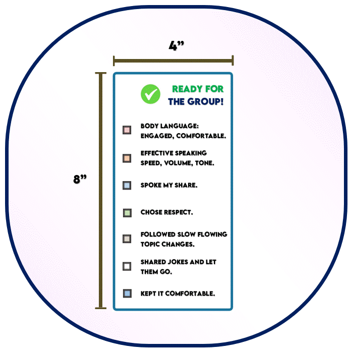 Group Contingency Card (PDF Download) – Autism Visual Designs