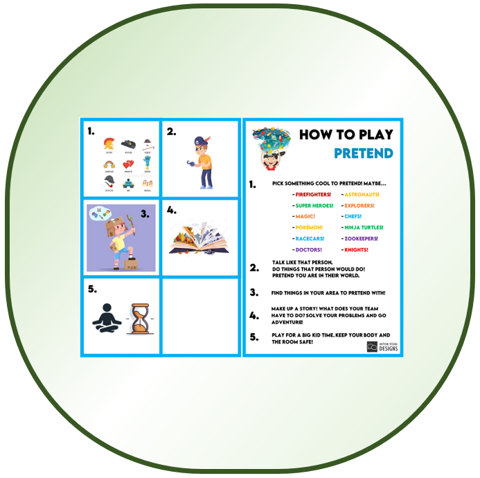 Play Cards (Deck 4) (PDF Download) – Autism Visual Designs